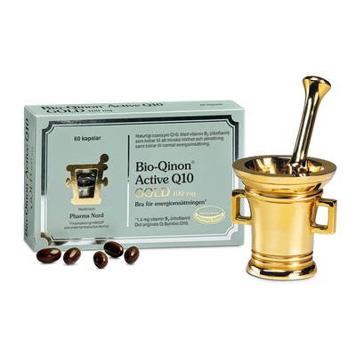 PharmaNord法尔诺德官方辅酶Q10黄金版高吸收备孕心脏健康60粒