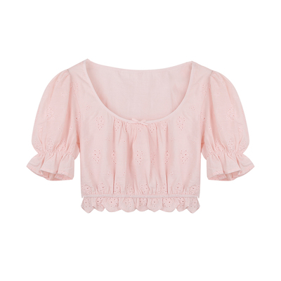 SourceWithU上衣半裙简约套装夏