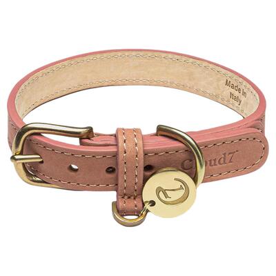 德国cloud7蒂尔加滕真皮进口狗狗项圈中小大型犬狗脖套宠物牵引绳