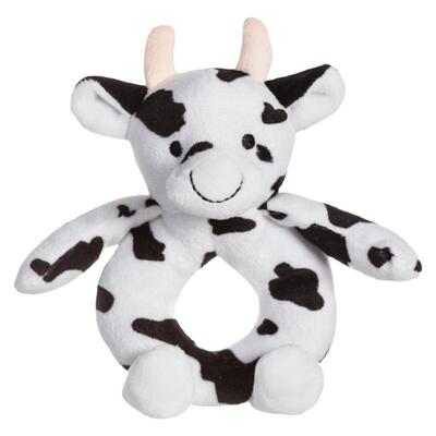 Apricotlamb毛绒手摇铃抓握训练