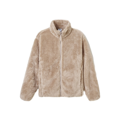 SPAO冬季摇粒绒保暖外套