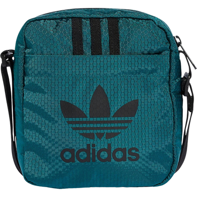 Adidas/阿迪达斯正品三叶草新款男女款复古拉链斜跨包IX7524