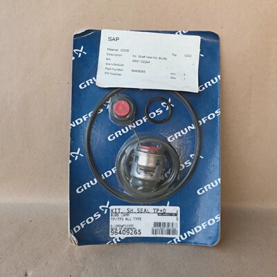 GRUNDFOS 96409265 SHAFT SEAL KIT FOR ALL VERSAFLO TPS STANDA
