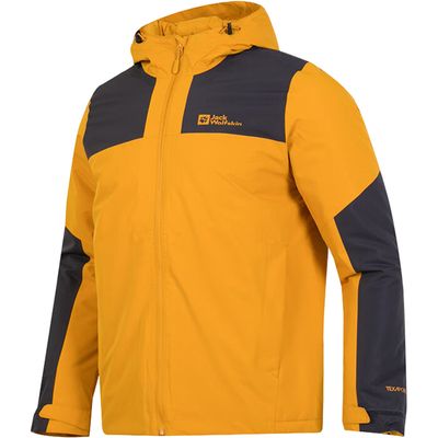 Jack wolfskin/狼爪正品新款男士拼接时尚棉服A61872A-M0043