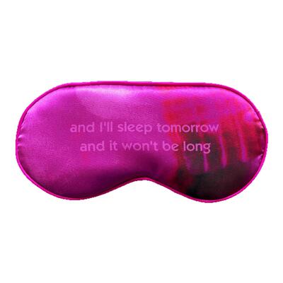 mbv盯鞋shoegaze自赏摇滚周边眼罩