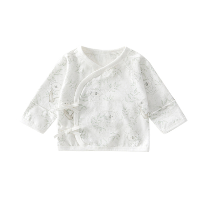 新生婴儿衣服夏薄款纯棉半背衣