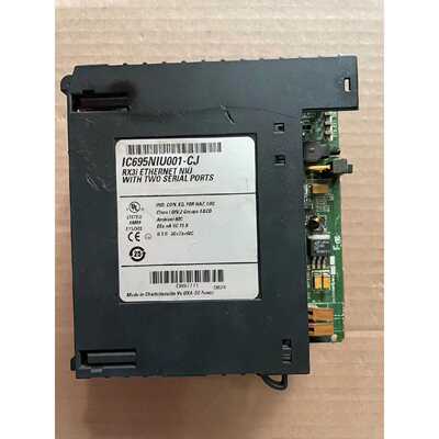 议价GECPU模块IC695NIU001外壳破损上电第可维修