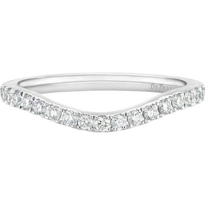 DeBeers戒指戴比尔斯半圈镶钻
