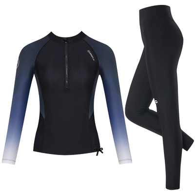 AquaPlay分体泳衣女保守防晒速干