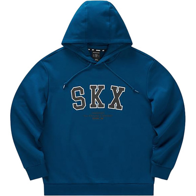 Skechers/斯凯奇正品冬季男子运动休闲百搭针织连帽卫衣 P422M063