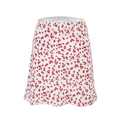 LilyRose法式复古碎花半身裙