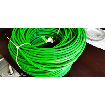 PROFINET CAT5E 绿色拖链以太网线通讯屏蔽信号线PROFINET CAT