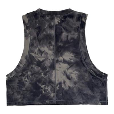 短款露脐健身无袖服外女运动背心