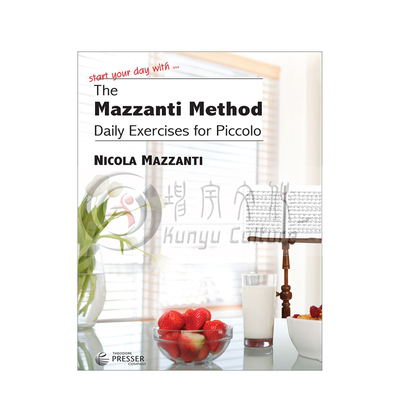 马萨蒂短笛教程每日练习乐谱书