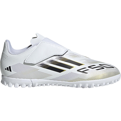 Adidas/阿迪达斯正品F50 CLUB VEL儿童魔术贴足球鞋JR1700