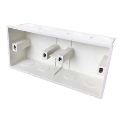 86型通用开关插座暗装50mm深双槽