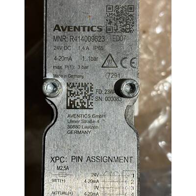 德国AVVENTICS R414009623 比例阀