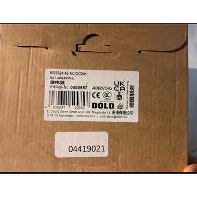 询价DOLD多德安全继电器 BG5924.48
