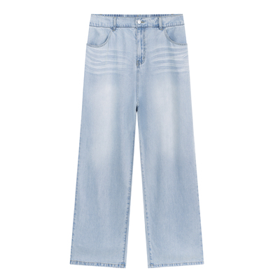 「牛仔大师2.0」轻薄天丝裤大码