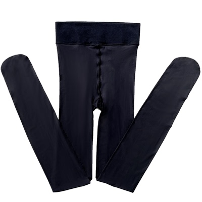 香雪集【丝滑暖绒】油亮连裤袜