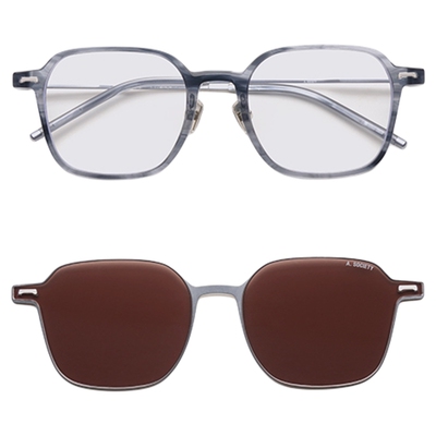 A.SOCIETY CLIP ON轻盈磁吸蔡司防蓝光太阳镜平光镜EGYPT