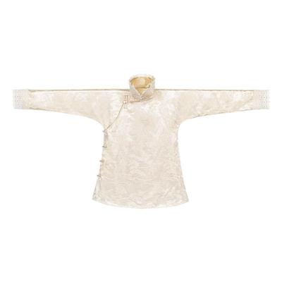 玉蝶序丨一城风絮丨提花缎上衣