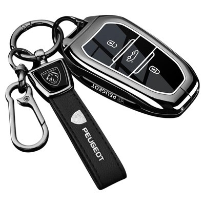 适用东风标致408钥匙套标致5008汽车508全4008包408X老款2008壳扣