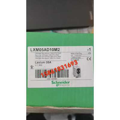议价施耐德伺服驱动器LXM05AD10M2 LXM15MD56N4停产系列