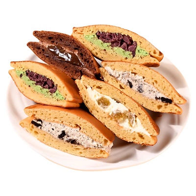 蒋欣同款铜锣烧非泽田本家官方旗舰店6种口味夹心蛋糕点独立包装