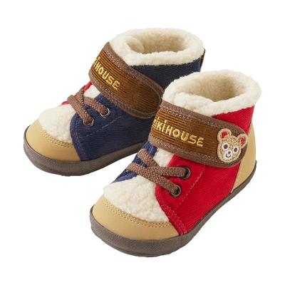 日本直邮MIKIHOUSE 日本制小兔花朵鞋学步鞋童鞋13-9310-384