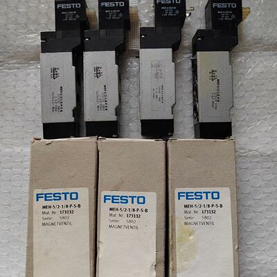溢价-FESTO费斯托电磁阀 173132  173129