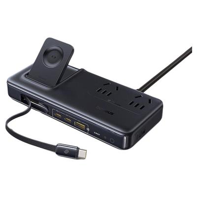 倍思100W多合一桌面充电站排插