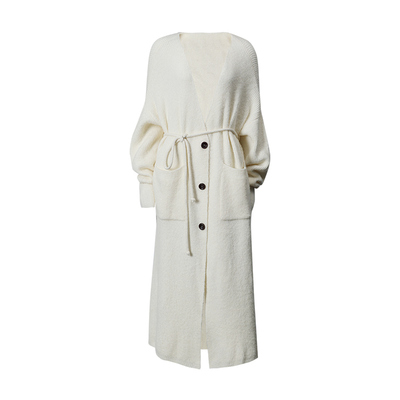 Mogas慵懒加长软糯亲肤针织开衫