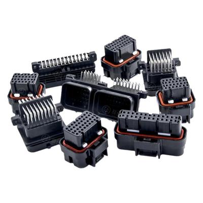 良仕电子防水26孔弯针3卡槽