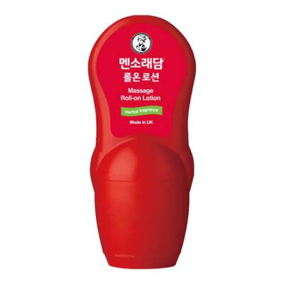 韩国直邮曼秀雷敦滚珠式热力按摩膏缓解肌肉酸痛疲惫跌打扭正品