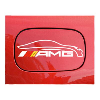 奔驰油箱盖A级改装车贴