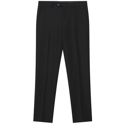 JDV商场同款黑色基础款通勤西裤