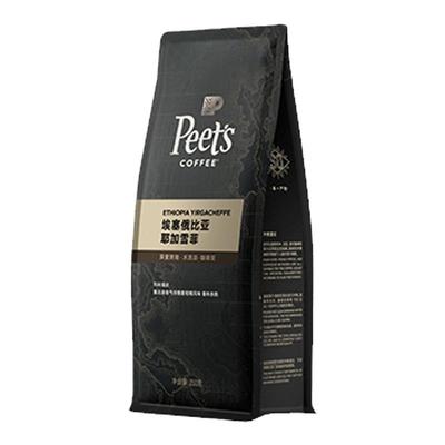 Peets皮爷耶加雪菲深烘咖啡豆