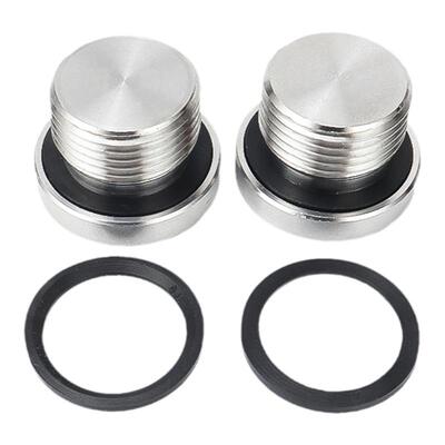 【可开专票】304法兰内六角堵头