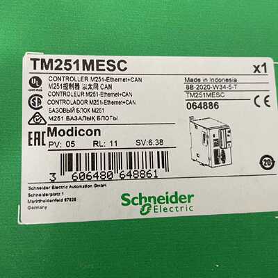 议价施耐德以太网控制器TM251MESC全新现货