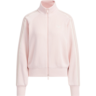 Adidas/阿迪达斯正品三叶草女士立领耐穿经典复古针织外套KQ5489