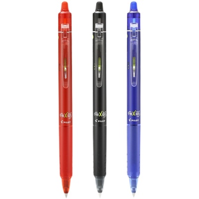 可擦塑料中性笔百乐可擦按动