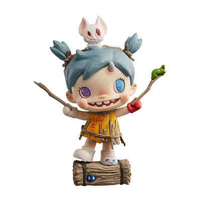 泡泡玛特POLAR草垛里的迷藏手办