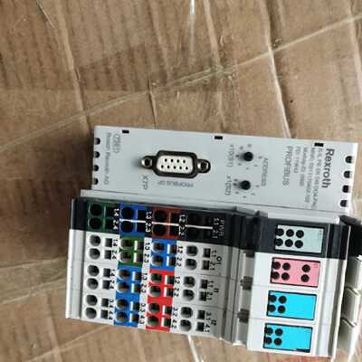 议价Rexroth力士乐R911170402-102模块R-IL PB BK DI8 DO4-PAC拆