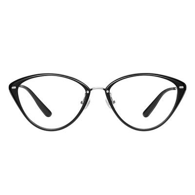 木九十潮流猫眼款近视眼镜框可配度数镜片男女款眼镜架MJ12FM1148