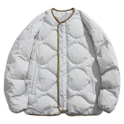 突然发现羽绒服宽松BF休闲保暖