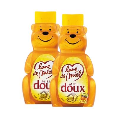 lunedemiel法国百花结晶纯蜂蜜
