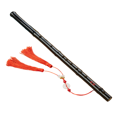 笛子竹笛紫竹笛专业笛表演黑色