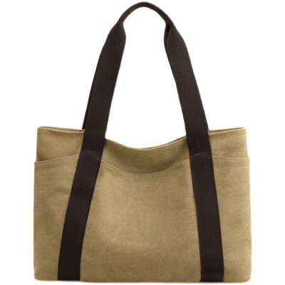 帆布包女妈妈包手提包布包大容量