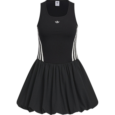 Adidas/阿迪达斯正品2025女士透气无袖花苞运动连衣裙KE5074